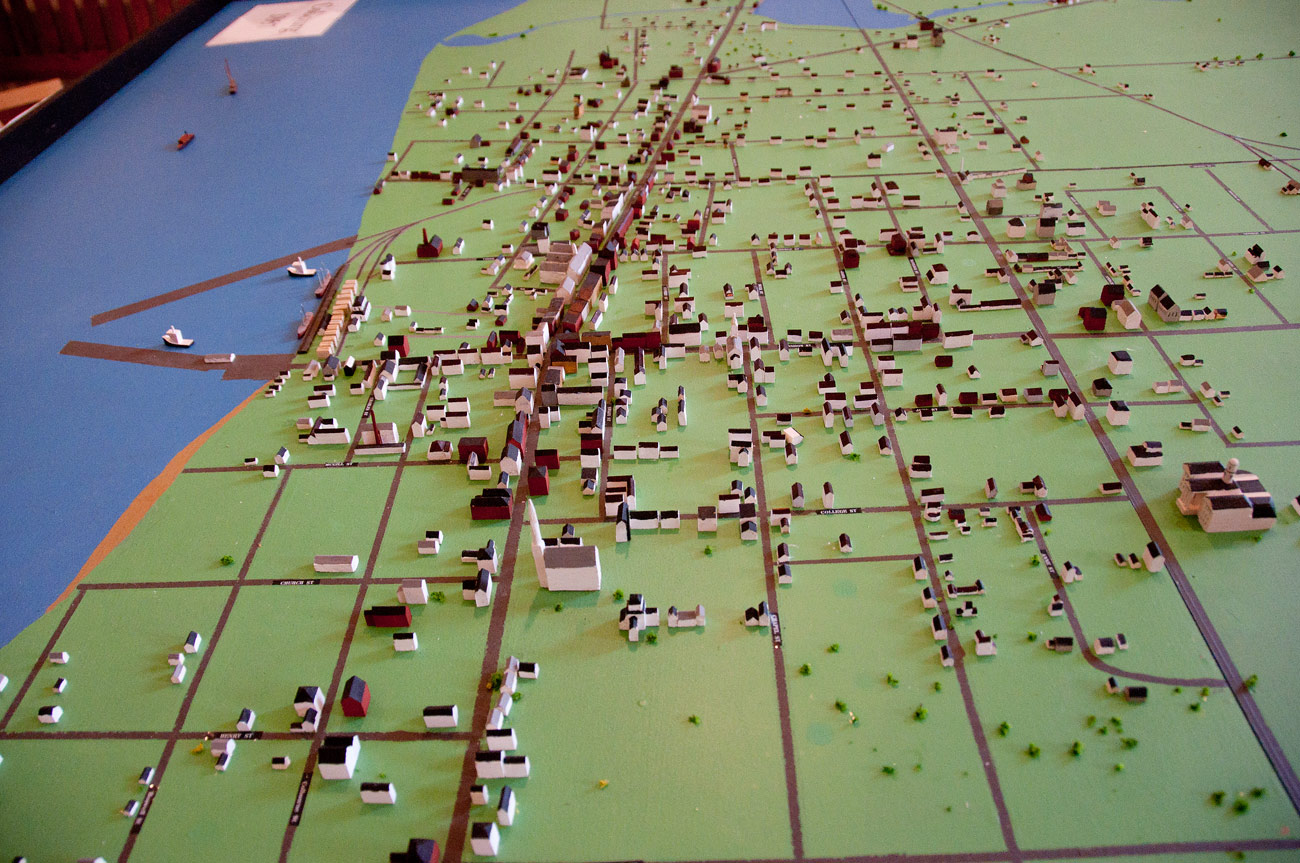Cobourg 1867 Map in 3D - Cobourg and District Historical Society